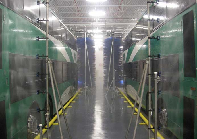 Bus Wash Systems - Fast Automated Wash for Transit Fleets